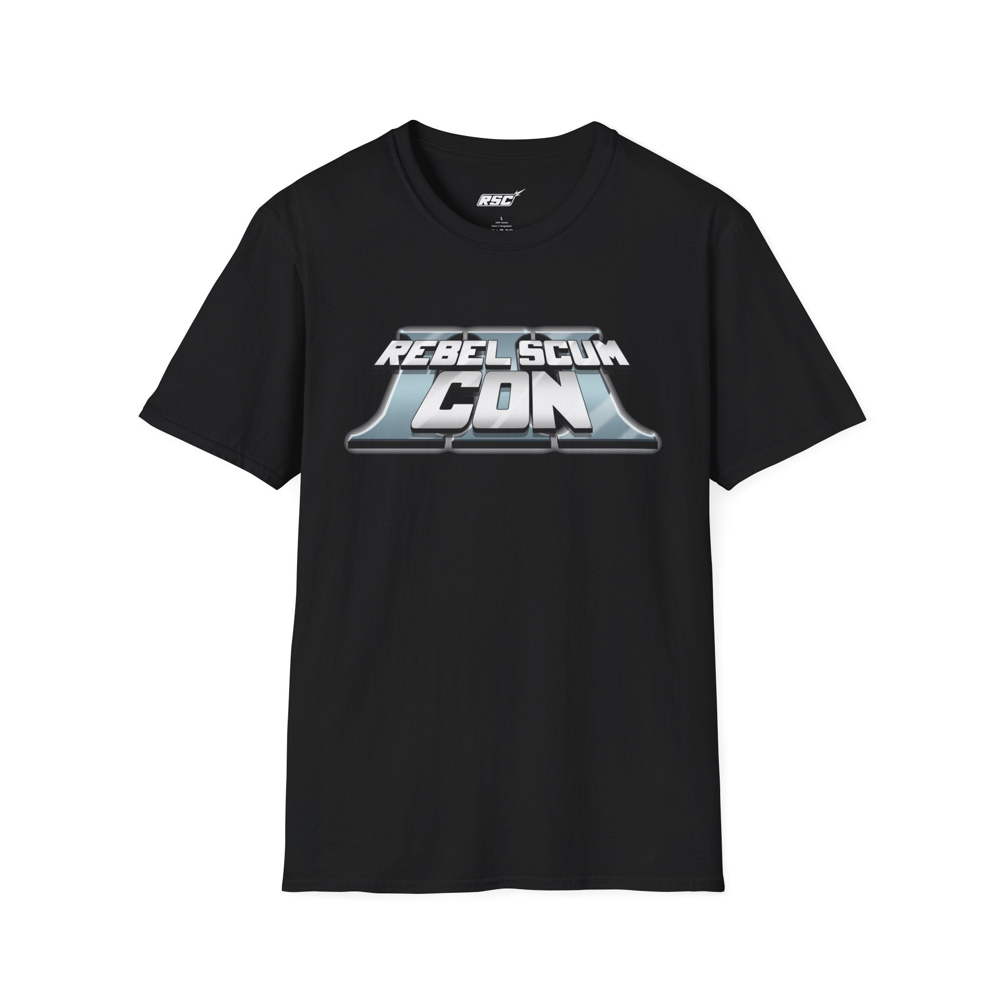 Rebel Scum Con 2026 - RSC3 T-Shirt - with RSC neck label